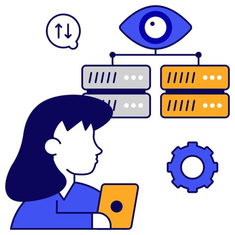 server monitoring inspection visualization setting management icon