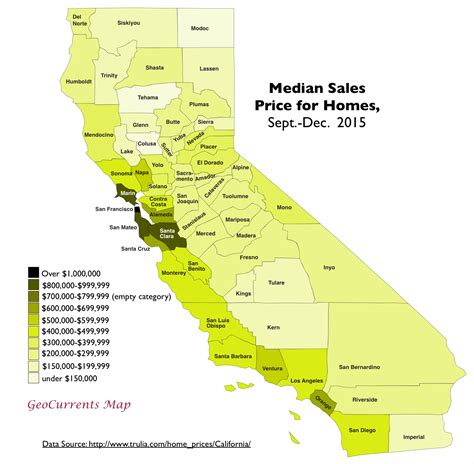 California Cost Map Us Home Prices And Housing Affordability In 2023