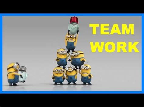 Minions Funny Teamwork Clip Art