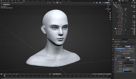 Young Male And Female Heads 3d Model Collection Cgtrader