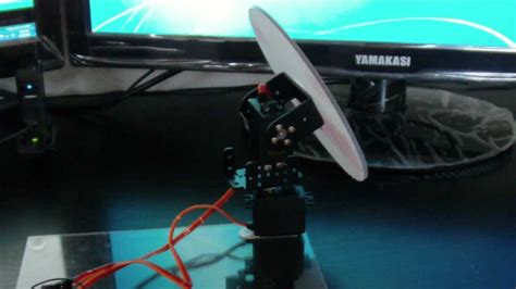 Arduino Connected To Axis Servo Pan Tilt Assembly For Solar Tracker YouTube