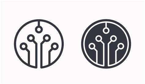 Technology Icons Vector Illustration Isolated 13593788 Vector Art At