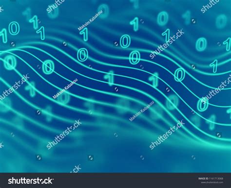 Big Data Abstract Visualization Business Charts Stock Vector Royalty Free 1161713068