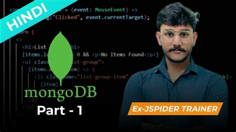 Mongodb Tutorial For Beginners In Hindi 2024 Part 1 Mongodb By