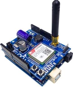 Graylogix GSM Shield For Arduino Double Sided PCB Price In India Buy Graylogix GSM Shield For