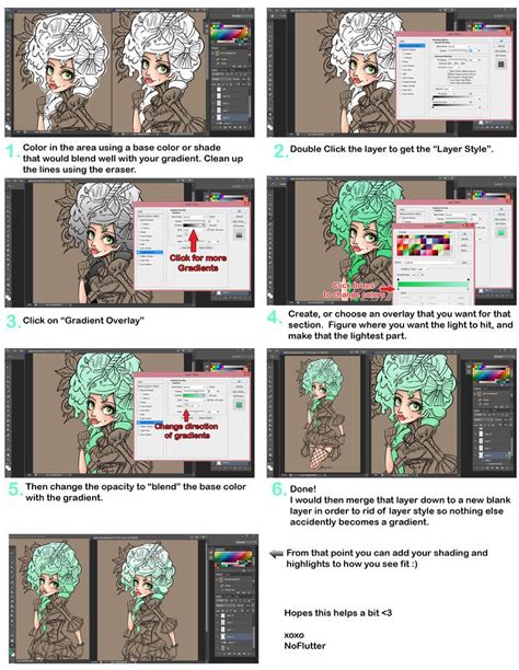 Coloring Shading Steps By NoFlutter Deviantart Com On DeviantART Color Shades Base Colour