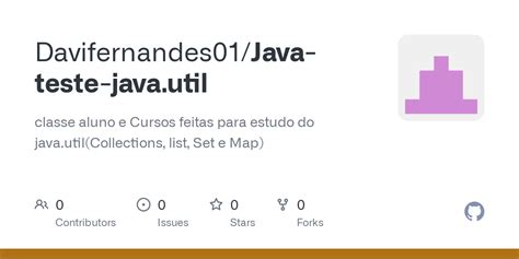 GitHub Davifernandes Java Teste Java Util Classe Aluno E Cursos Feitas Para Estudo Do Java