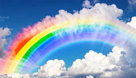 Premium AI Image Rainbow In The Sky