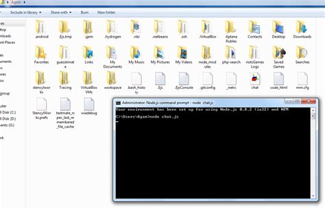 Networking Runing Nodejs Socket Server Locally On Windows Super User