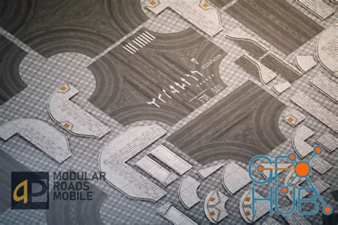 Unity Asset Modular Roads Mobile