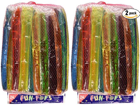 Fla Vor Ice Freeze Pops 6 Assorted Flavors 45 X 5 5 Oz