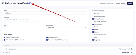 How To Create And Manage Custom Fields For Items