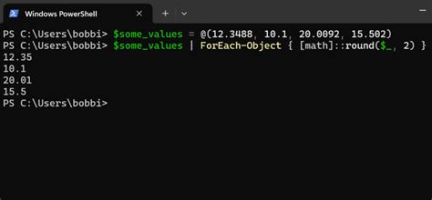 Powershell How To Round Numbers To 2 Decimal Places Collecting Wisdom