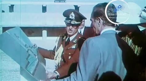 بازدید محمدرضا شاه پهلوی و شهبانو فرح از باشگاه پرسپولیس و استادیوم