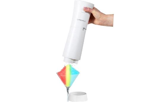 PREMIUS Cordless Handheld Shaved Ice Maker Cooking Gizmos