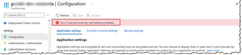 Troubleshooting Azure Key Vault References In Azure Function Apps Bits2bi