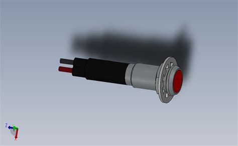 Led仪表板指示灯仪表灯 Solidworks 2015 模型图纸下载 懒石网