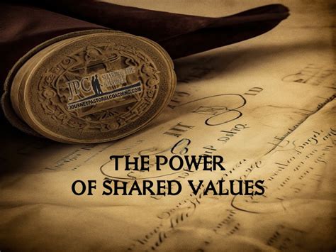 The Power Of Shared Values Journey Pastoral Coaching