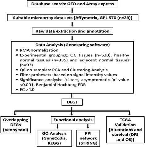 The Basic Work Flow Demonstrating The Integrative Analysis Study