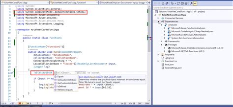 The Type Or Namespace Name TableAttribute Does Not Exist In The Namespace Microsoft Azure