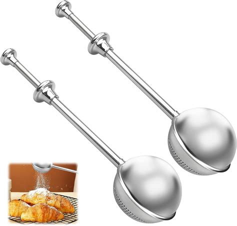 2 Pack Stainless Steel Tea Strainer Tea Infuser For Loose Leaf Tea Tea