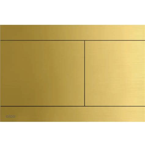 Alca Fun Flat Flush Plate Brass London Road Bathroom Co