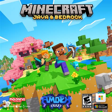 [account] Minecraft Java And Bedrock Edition For Pc บัญชี Microsoft มือ 1 Amorycraft