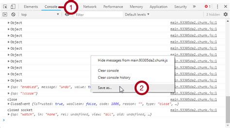 Accessing Browser Console Logs Support The Omni Group