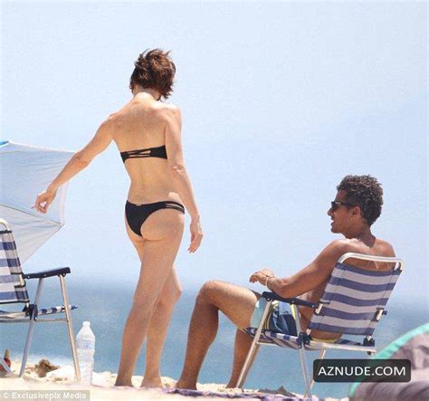 Paz Vega Sexy In Bikini On The Beach In Spain Aznude