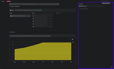 Setting To Hide By Default The Right Sidebar With Fields Collapse Fields Column Ideas