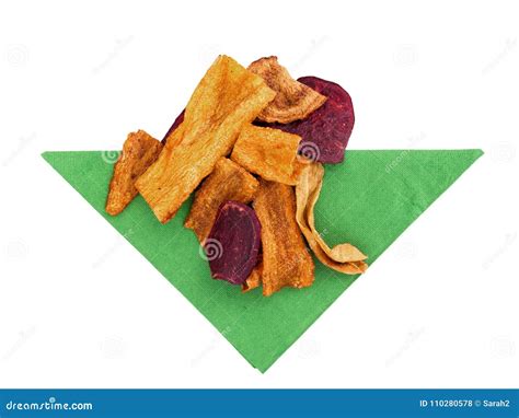 Vegetable Crisps Snack Carrot Beetroot Sweet Potato Parsnip Stock