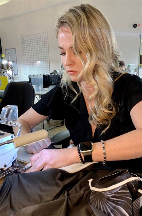 Meet Tabitha Holmes Mom And Ceo House Of Holmes A Cut And Sew Manufacturing Facility