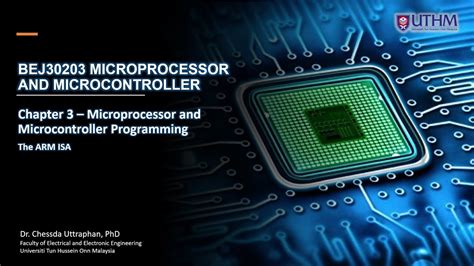 Online Lecture Chapter 3 Microprocessor And Microcontroller