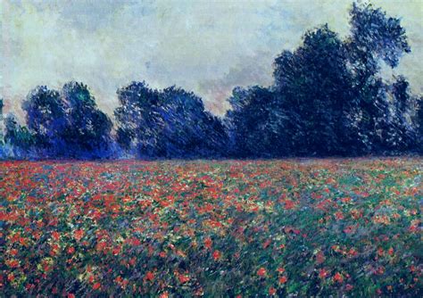 Poppies At Giverny 1887 By Claude Monet Artchive