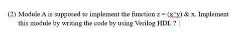 Solved The Question Is Two Parts First Part Is Asking