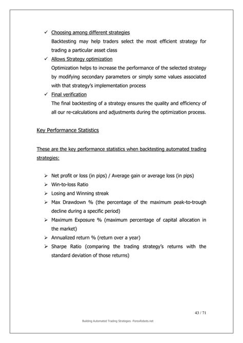 Building Automated Trading Strategies For Trading The Global Financial