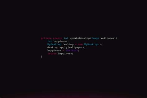 Download Philosophical Code Snippet Happiness Through Wallpaper