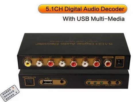 5 1ch Digital Sound Audio Decoder And Spdif Coaxial Dolby Ac3 At Best Price In Faridabad