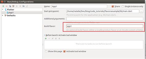 Flutter Set Target File Base On Android Product Flavors Stack Overflow