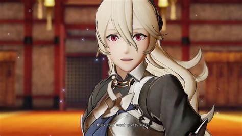 Fire Emblem Warriors Female Corrin Victory Animation Youtube