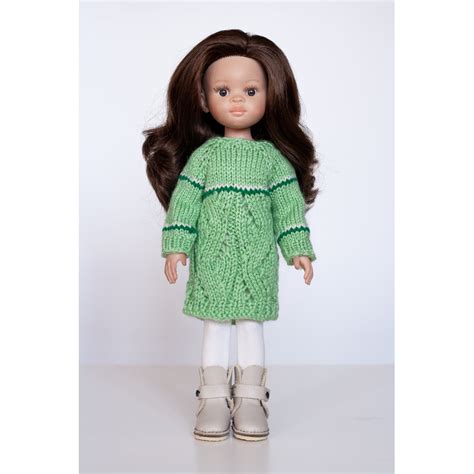 Pdf Doll Dress Knitting Pattern 13 Inch Doll Clothes Patter Inspire