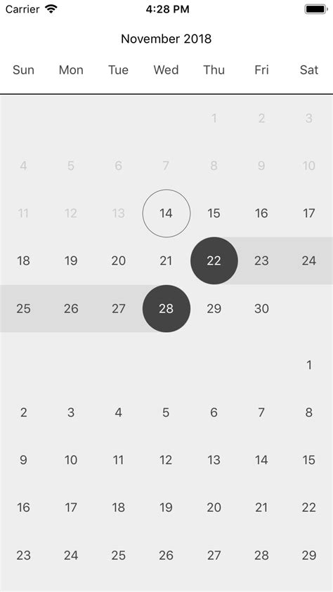 GitHub Majid Amiri Native Dates Native Dates Is A React Native Single Range Date Picker