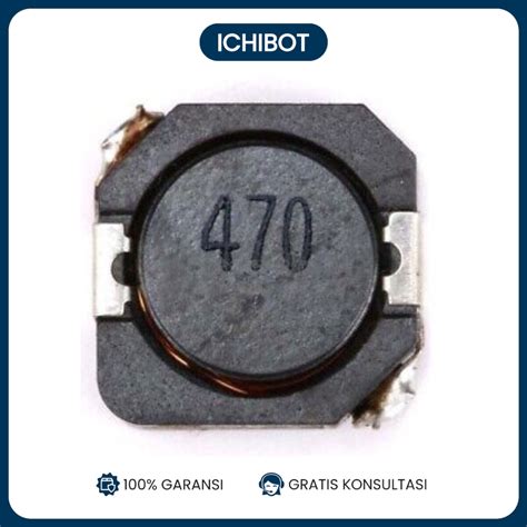 Induktor Smd Smt 47uh Power Inductor Cdrh104r 470 10x10x4 Cd104r