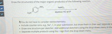 Solved Draw the structure(s) ﻿of the major organic | Chegg.com