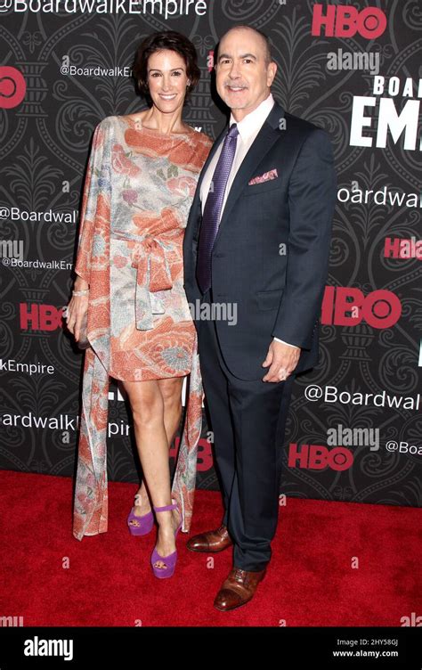 Rachel Winter And Terence Winter Attending Hbos Boardwalk Empire