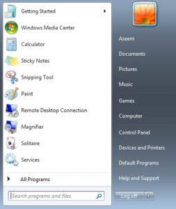 Change Default Log Off Button In Windows 7 Start Menu ComTech Computer Services Inc