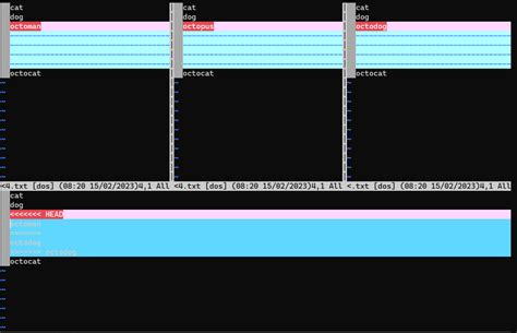 using vim in git for windows