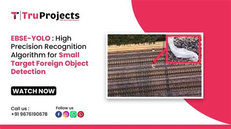 Ebse Yolo High Precision Recognition Algorithm For Small Target Foreign