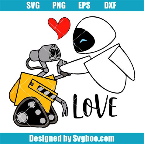 Wall E And Eve Love Wall E