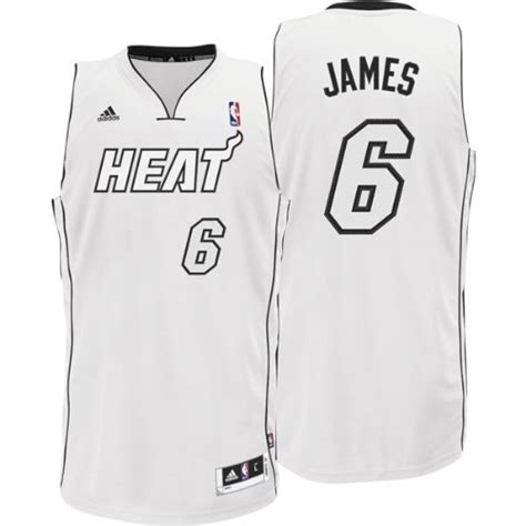Lebron James White Hot Miami Heat Jersey Urban Culture